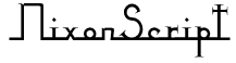 NixonScript: Free Font Download | MaisFontes