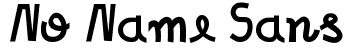 No Name Sans: Baixar Fonte Grátis | MaisFontes