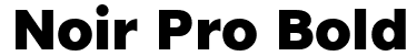 Noir Pro Font: Free Download | MaisFontes