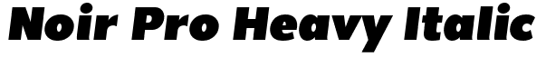 Noir Pro Font: Free Download | MaisFontes