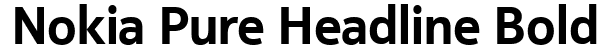 Nokia Pure Headline Font Family: Download Free | MaisFontes