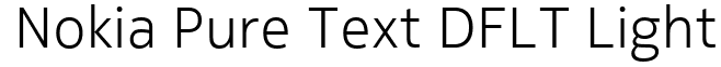 Nokia Pure Text Font Family: Free Download | MaisFontes