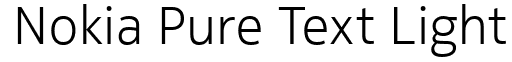 Nokia Pure Text Font Family: Free Download | MaisFontes