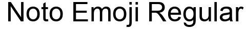 Noto Emoji Bold: Download Free Font | MaisFontes