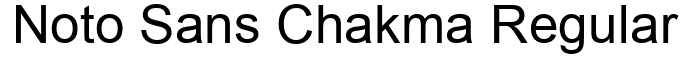 Noto Sans Chakma Regular: Free Font Download | MaisFontes