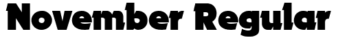 November Regular Font: Free Download | MaisFontes