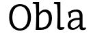 Obla Font: Free Download | MaisFontes