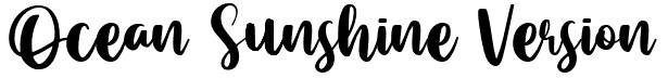 Ocean Sunshine Version: Free Font Download | MaisFontes