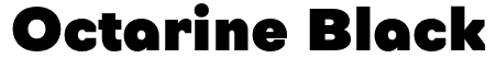 Octarine Black: Free Font Download | MaisFontes