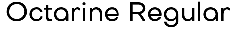 Octarine Regular: Free Font Download | MaisFontes