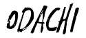 Odachi: Free Font Download | MaisFontes