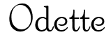 Odette: Free Font Download | MaisFontes