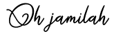 Oh jamilah Font: Free Download | MaisFontes