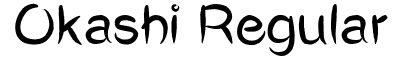 Okashi Regular: Baixar Fonte Grátis | MaisFontes