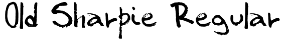 Old Sharpie Regular: Baixar Fonte Grátis | MaisFontes