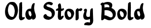 Old Story Bold Font: Free Download | MaisFontes