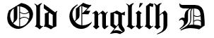 Old English D: Free Font Download | MaisFontes