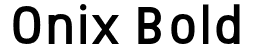 Onix Bold: Free Font Download | MaisFontes