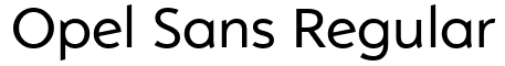 Opel Sans Regular: Download Free Font | MaisFontes