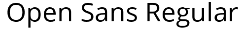 Baixar Fonte Open Sans Regular Grátis | MaisFontes.com
