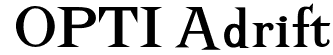 OPTI Adrift Font: Free Download | MaisFontes