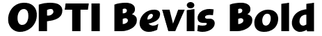OPTI Bevis Bold: Free Font Download | MaisFontes