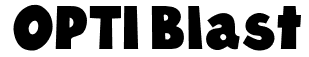 OPTI Blast: Free Font Download | MaisFontes