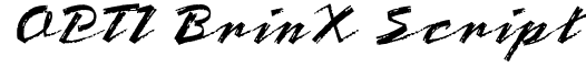 OPTI BrinX Script Font: Free Download | MaisFontes