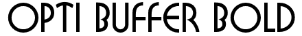 OPTI Buffer Bold: Free Font Download | MaisFontes