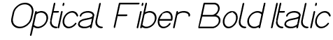 Optical Fiber Bold Italic Font: Free Download | MaisFontes