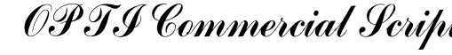 OPTI Commercial Script Font: Free Download | MaisFontes