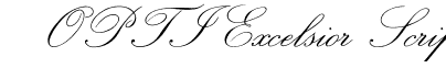 OPTI Excelsior Script: Free Font Download | MaisFontes