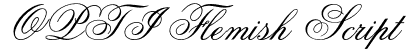 OPTI Flemish Script: Free Font Download | MaisFontes