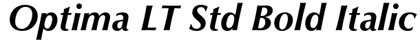 Optima LT Std: Free Font Download | MaisFontes