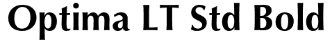 Optima LT Std: Download Free Font | MaisFontes