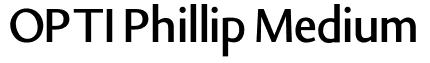 OPTI Phillip Medium: Free Font Download | MaisFontes