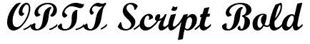 OPTI Script Bold: Free Font Download | MaisFontes