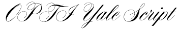 OPTI Yale Script: Free Font Download | MaisFontes
