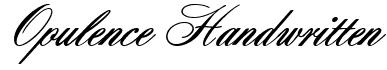 Opulence Handwritten: Free Font Download | MaisFontes