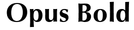 Opus Bold: Free Font Download | MaisFontes
