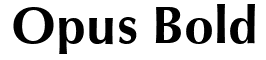 Opus Bold: Baixar Fonte Grátis | MaisFontes