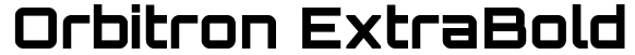 Orbitron Bold: Free Font Download | MaisFontes