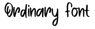 Ordinary: Free Font Download | MaisFontes