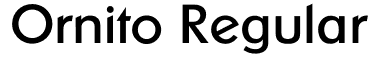 Ornito Regular Font: Free Download | MaisFontes