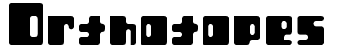 Orthotopes: Free Font Download | MaisFontes