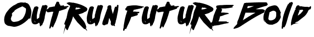 Outrun future Bold: Free Font Download | MaisFontes