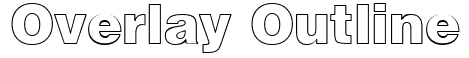 Overlay Outline Font: Free Download | MaisFontes