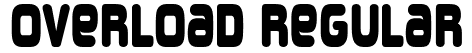 Overload Regular: Free Font Download | MaisFontes
