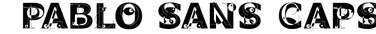 Pablo Sans Caps: Free Font Download | MaisFontes