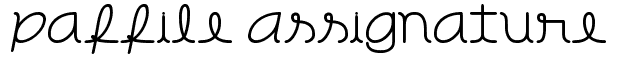 PaFFile Assignature: Baixar Fonte Grátis | MaisFontes